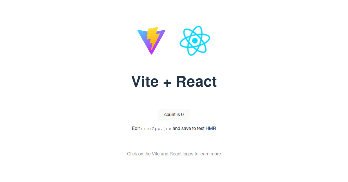 Vite + React Js - Codesandbox