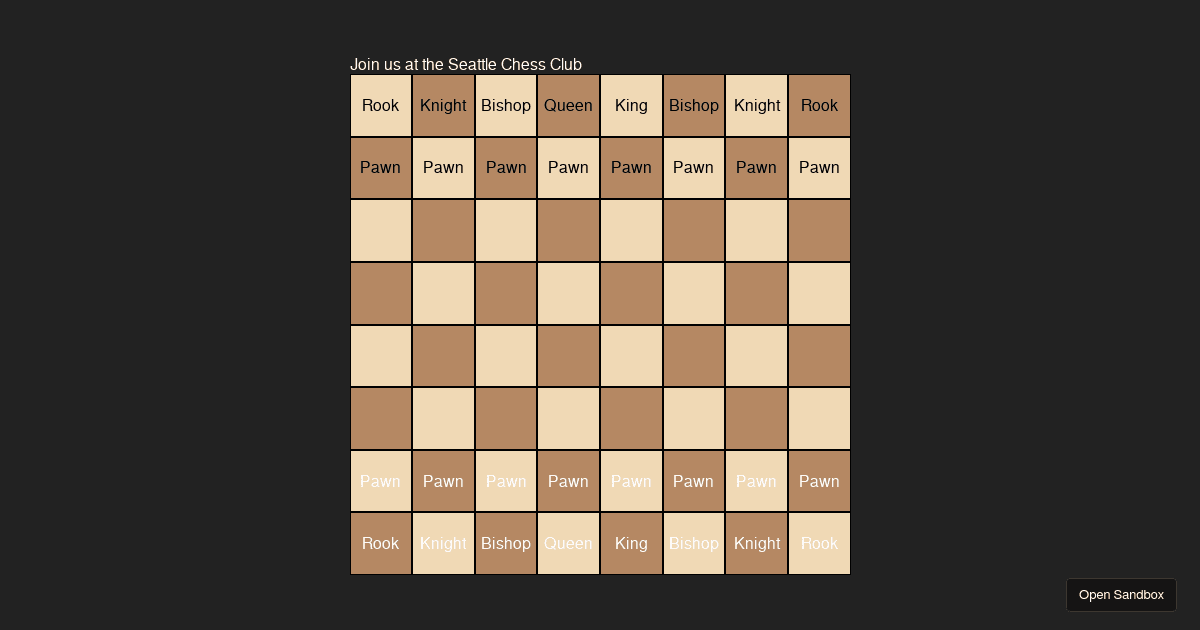 chess - Codesandbox