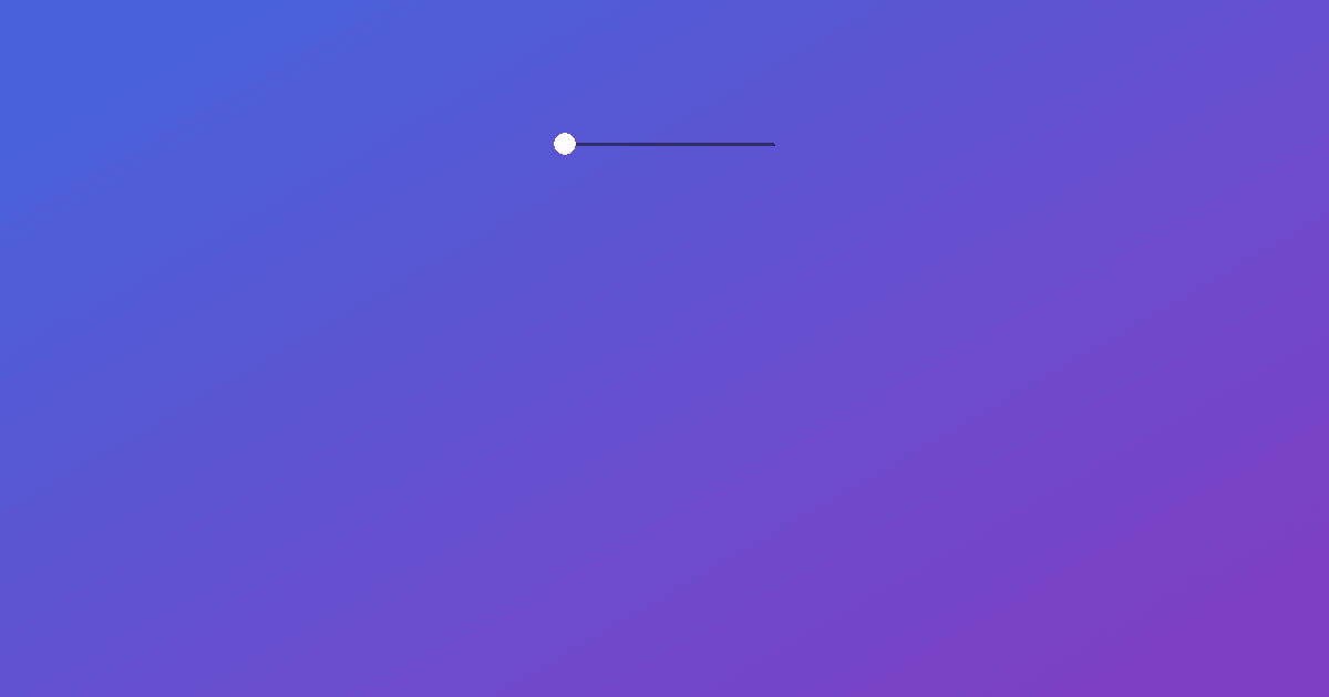 Radix Slider example - Codesandbox