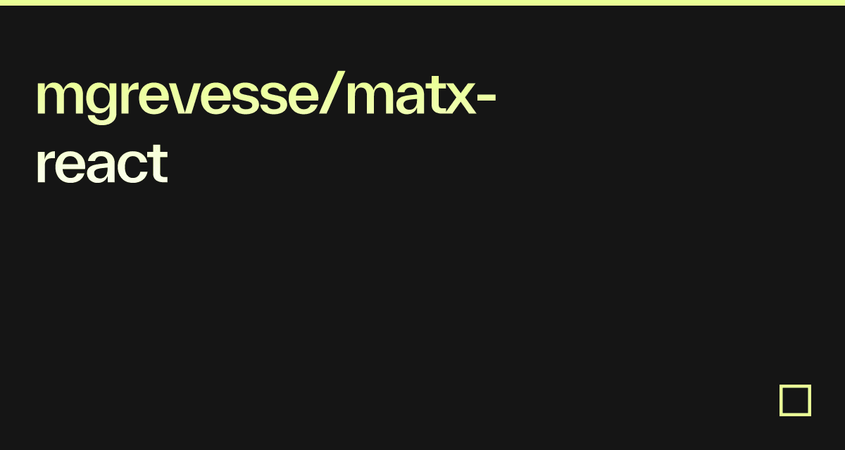 mgrevesse/matx-react - Codesandbox