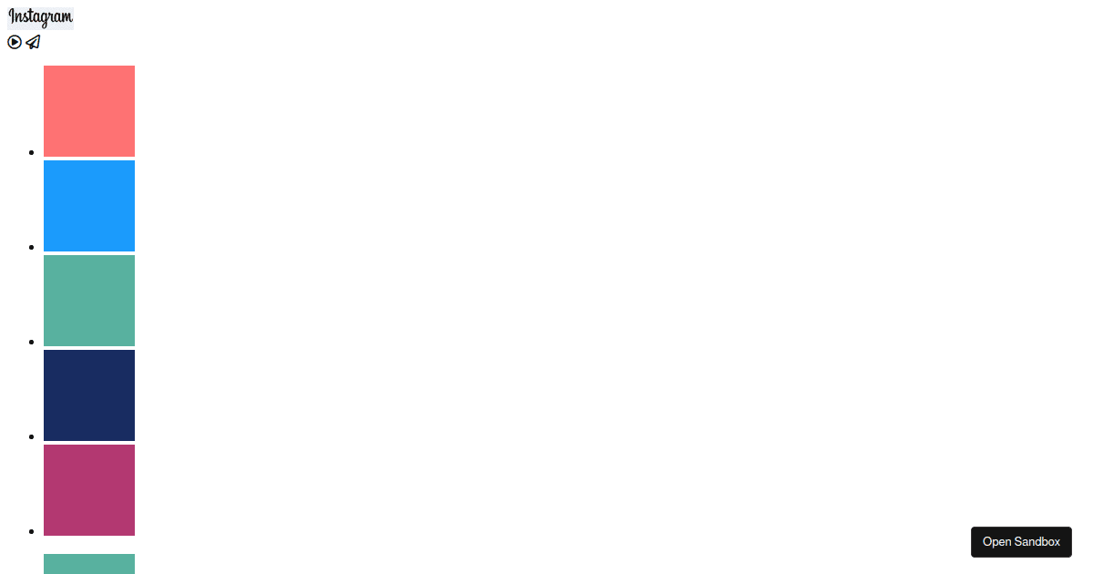 HTML/CSS-day08-instagram clone - Codesandbox