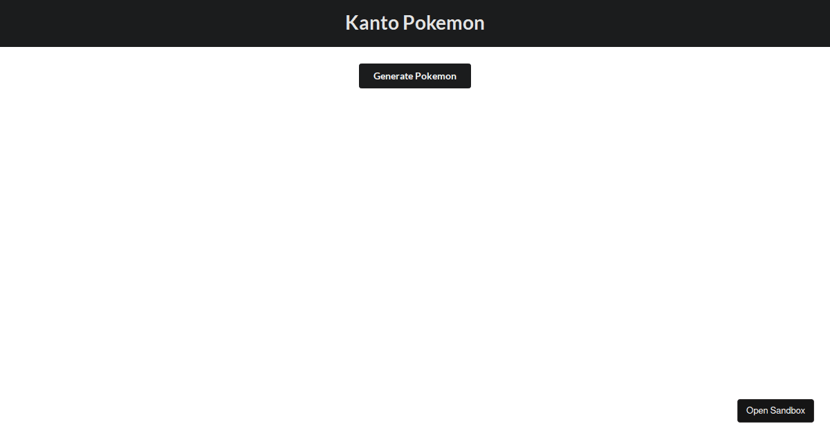 Nihaprezz/kanto-pokemon - Codesandbox