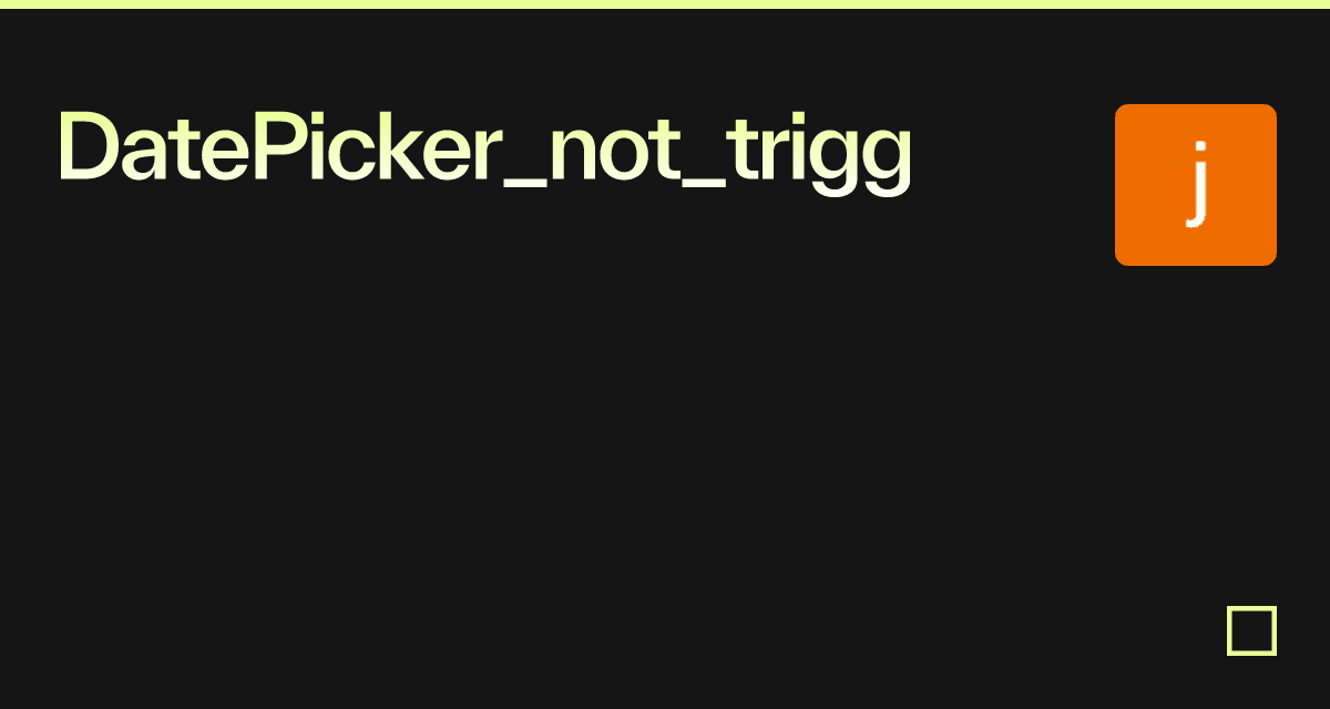 DatePicker_not_trigger_onChange_after_clean_value_sometimes - Codesandbox DatePicker_not_trigger_onChange_after_clean_value_sometimes - Codesandbox