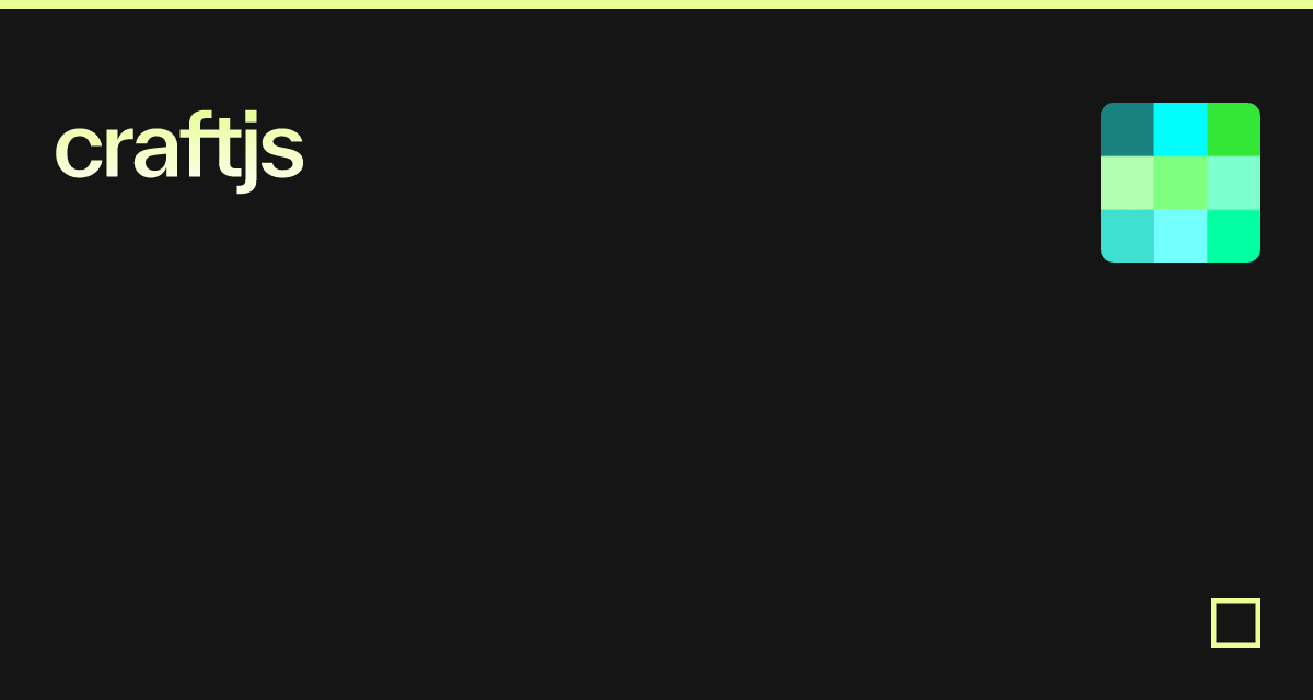 craftjs - Codesandbox
