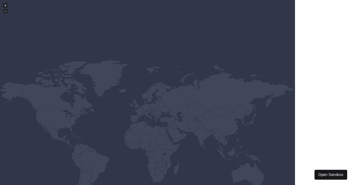 Map (VectorMap) - Codesandbox