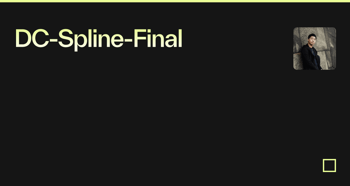 DC-Spline-Final - Codesandbox