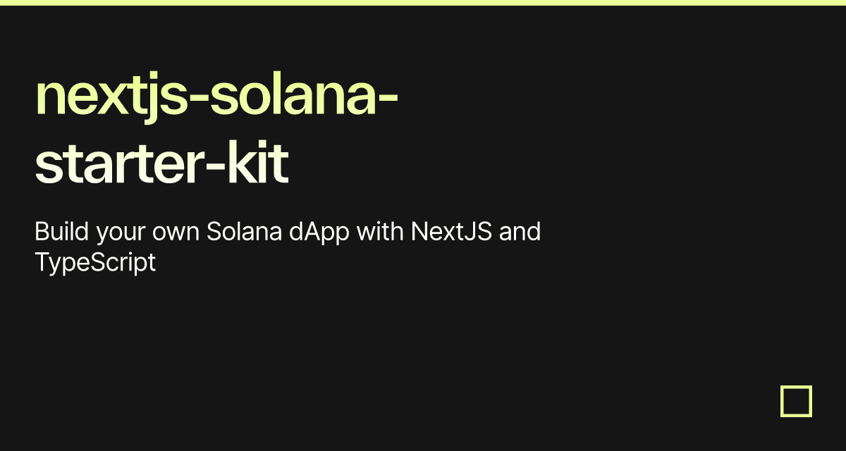 nextjs-solana-starter-kit - Codesandbox