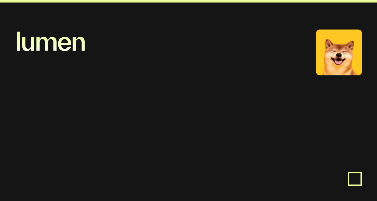 lumen - Codesandbox