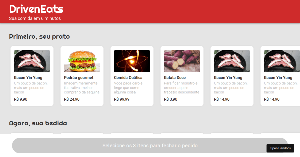 Driven-Eats-Vitor-Carneiro - Codesandbox