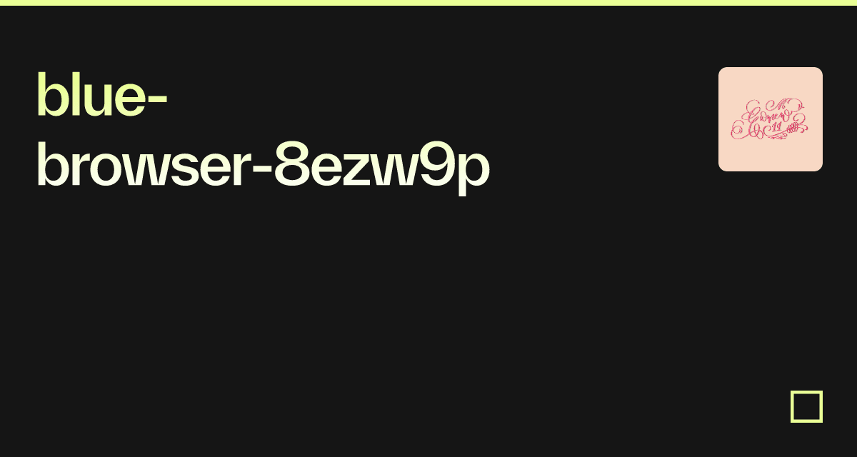 blue-browser-8ezw9p - Codesandbox