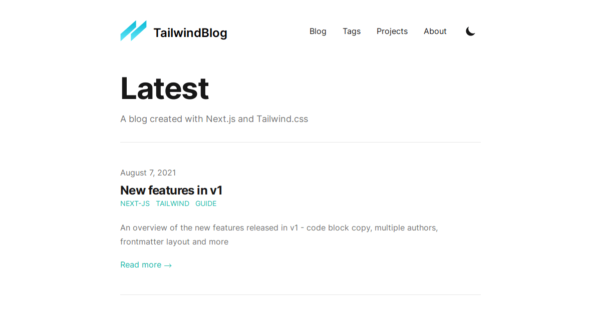 tailwind-nextjs-starter-blog - Codesandbox