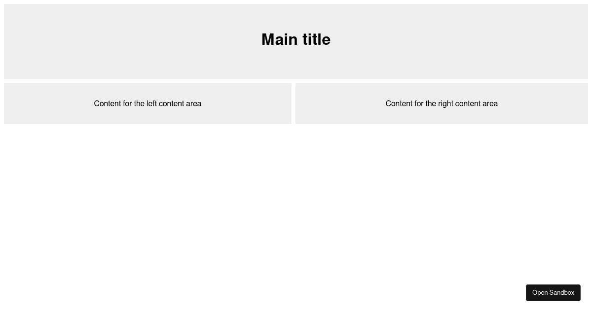 Json React Layout Forked Codesandbox