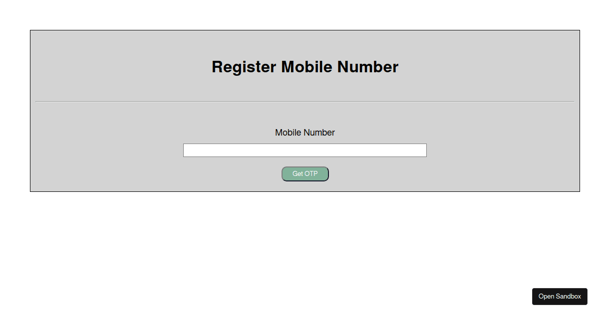 mim-phone-verification-otp - Codesandbox