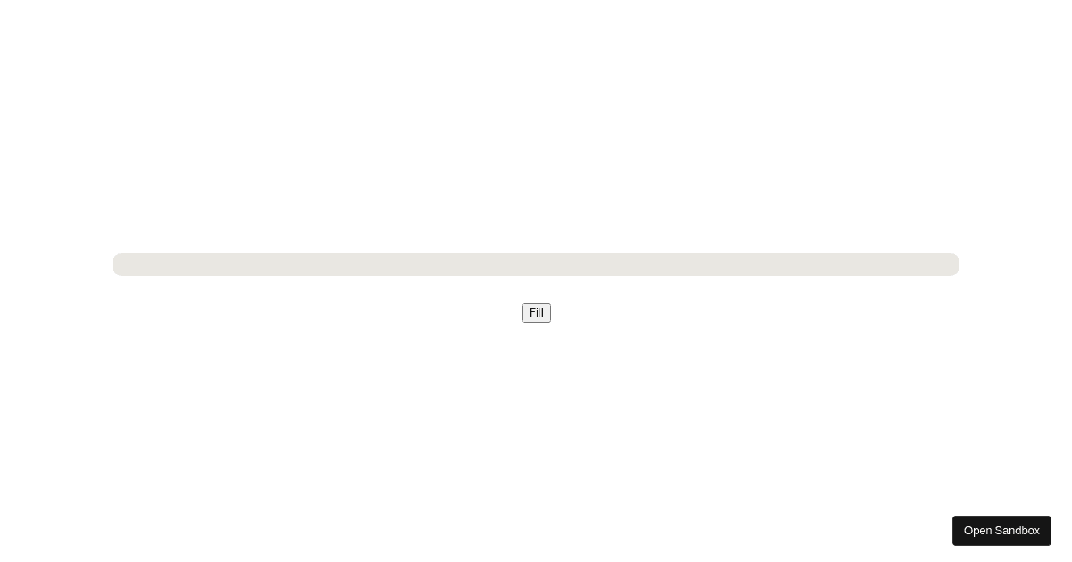 Progress Bar Animation by css background - Codesandbox Progress Bar Animation by css background - Codesandbox