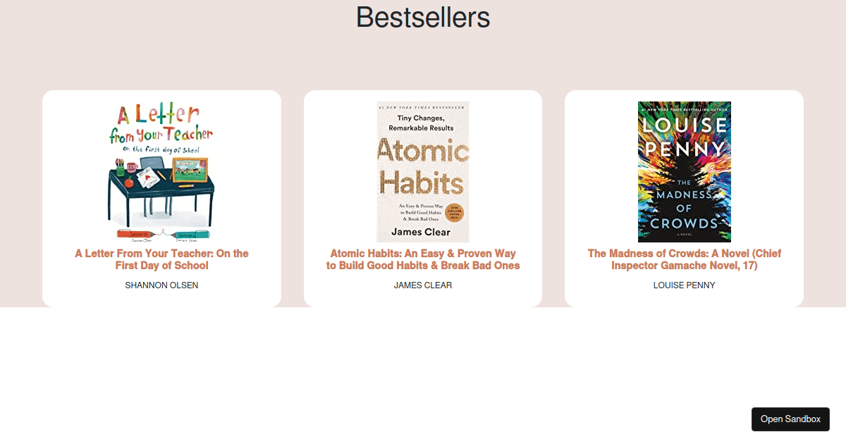 React Revision - Codesandbox