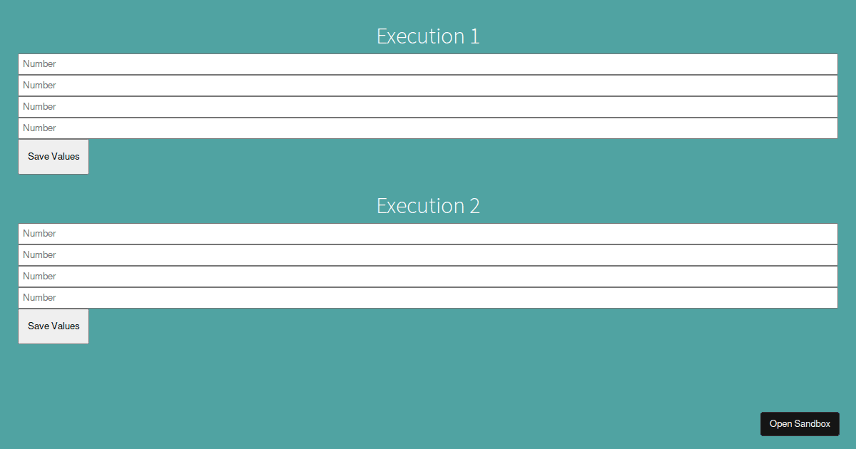 Multiple Input Fields - Codesandbox Multiple Input Fields - Codesandbox