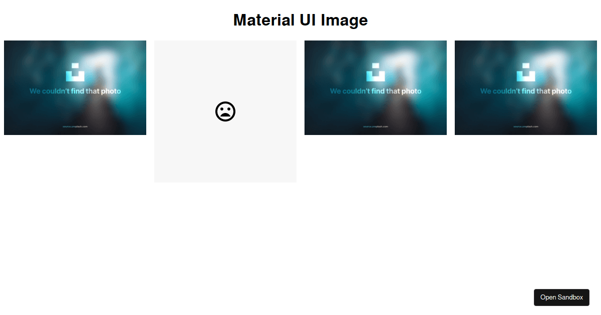 material-ui-image - Codesandbox