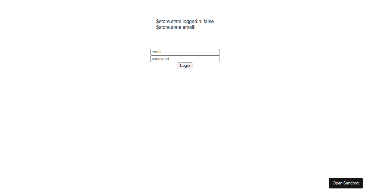 Vuex error handling - Codesandbox Vuex error handling - Codesandbox