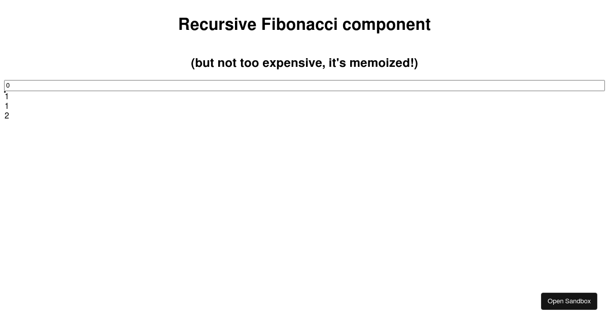 recursive react - Codesandbox recursive react - Codesandbox