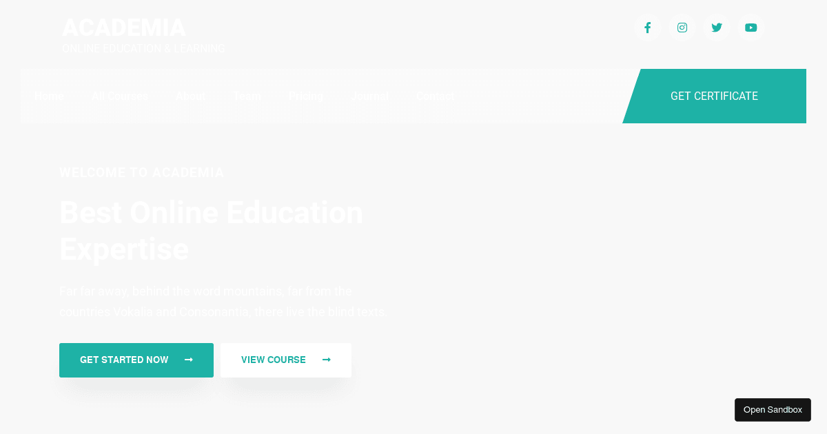 education-academia - Codesandbox