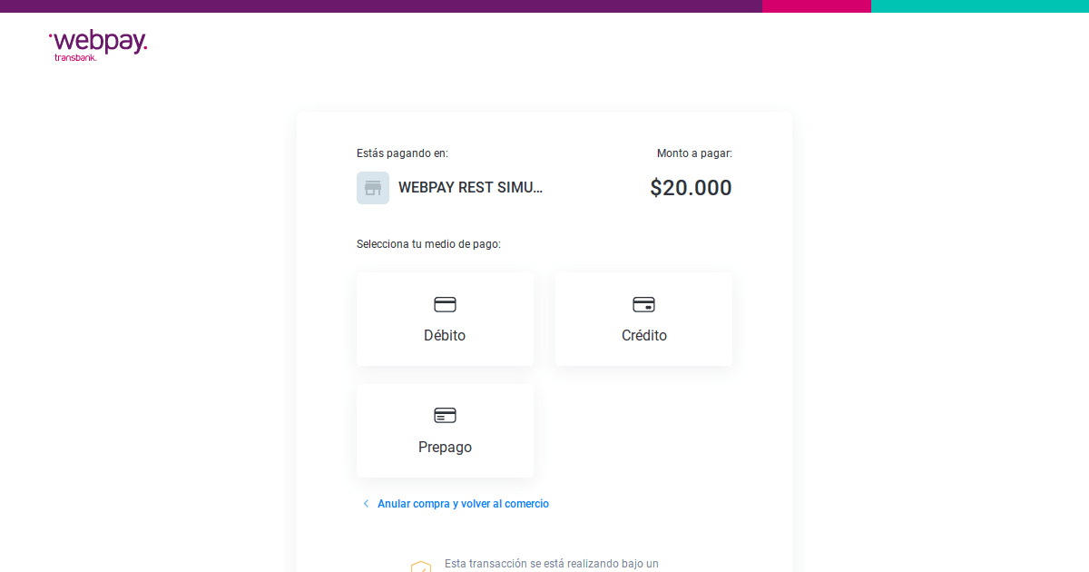 WebPay con Express Js y SDK y Transbank - Codesandbox