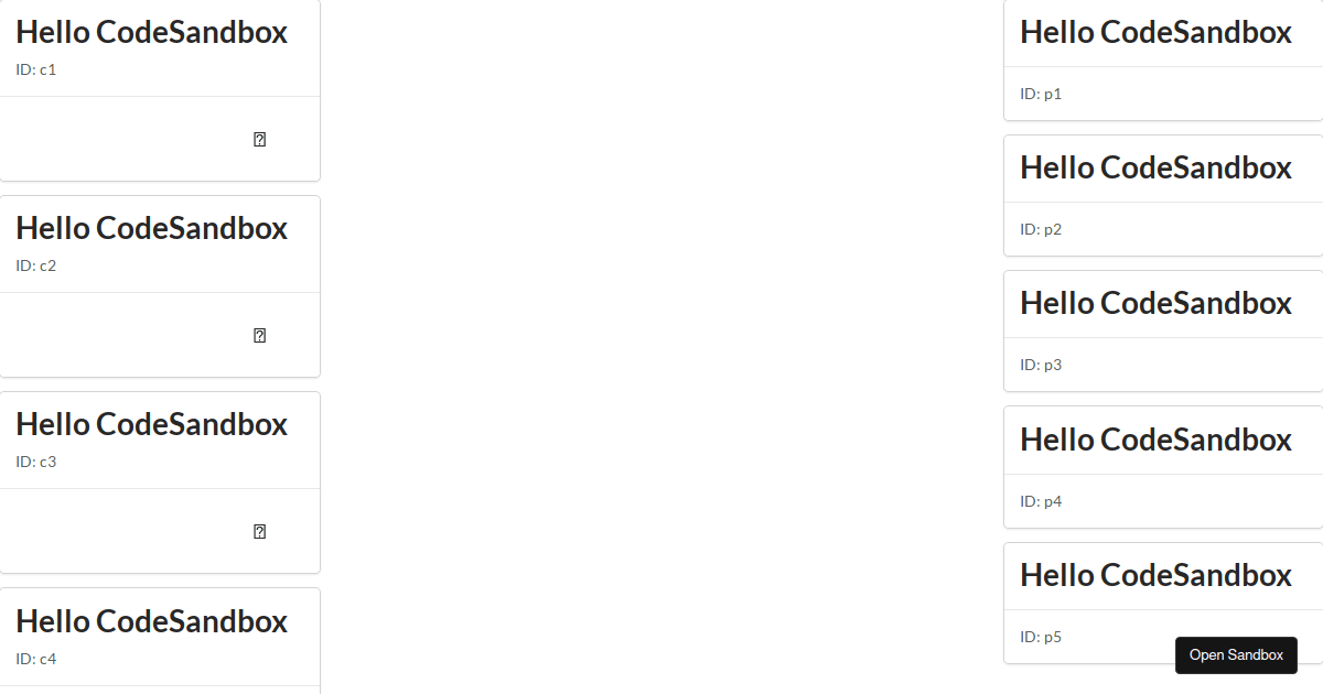 Arrows Demo - Codesandbox