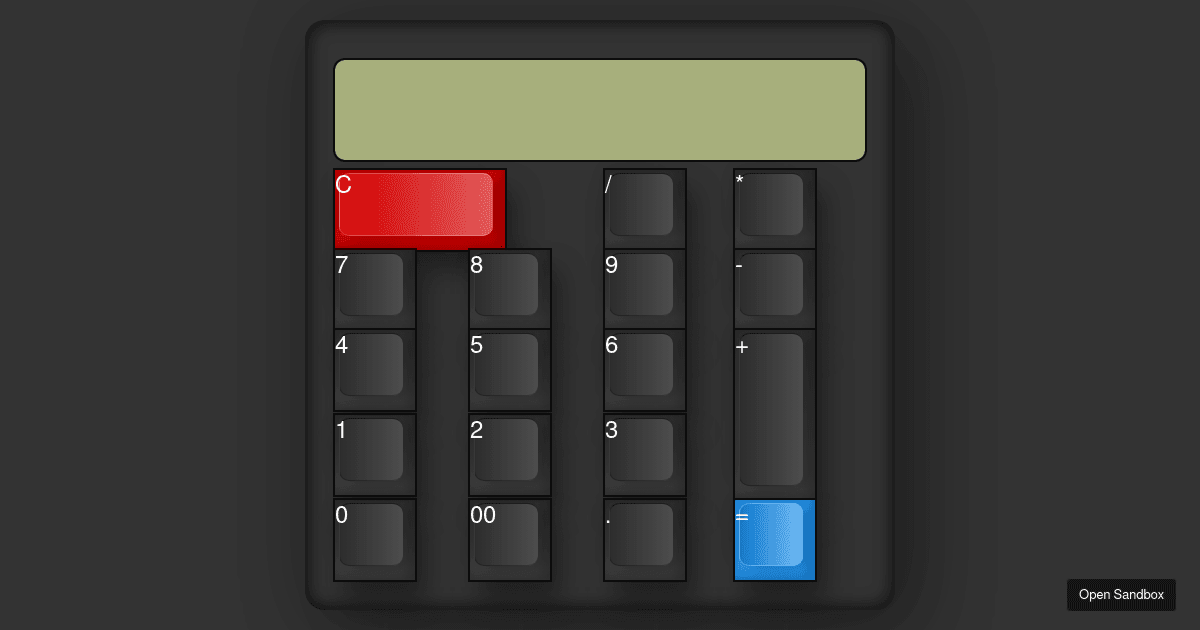 Calculator - Codesandbox