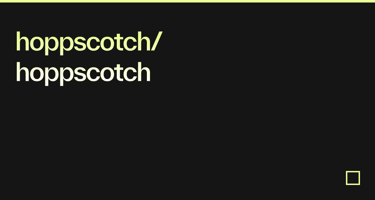 hoppscotch/hoppscotch - Codesandbox