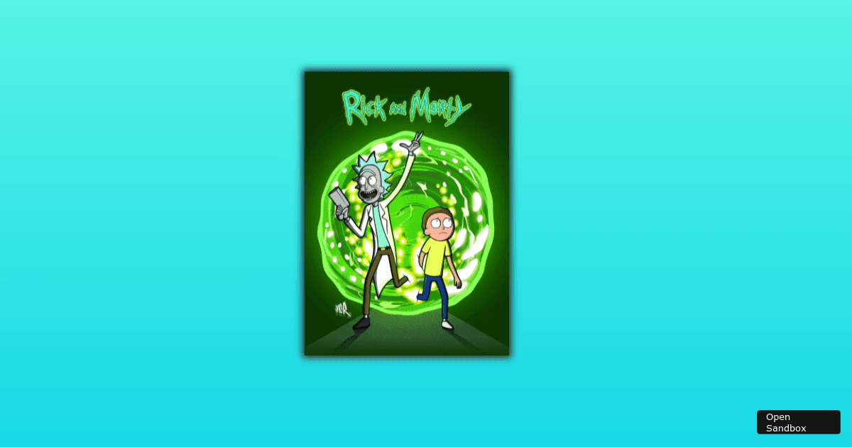Rick & Morty - Codesandbox