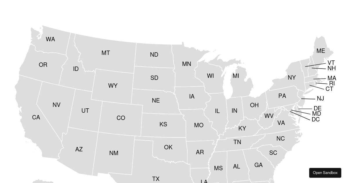 usa-state-labels-map - Codesandbox