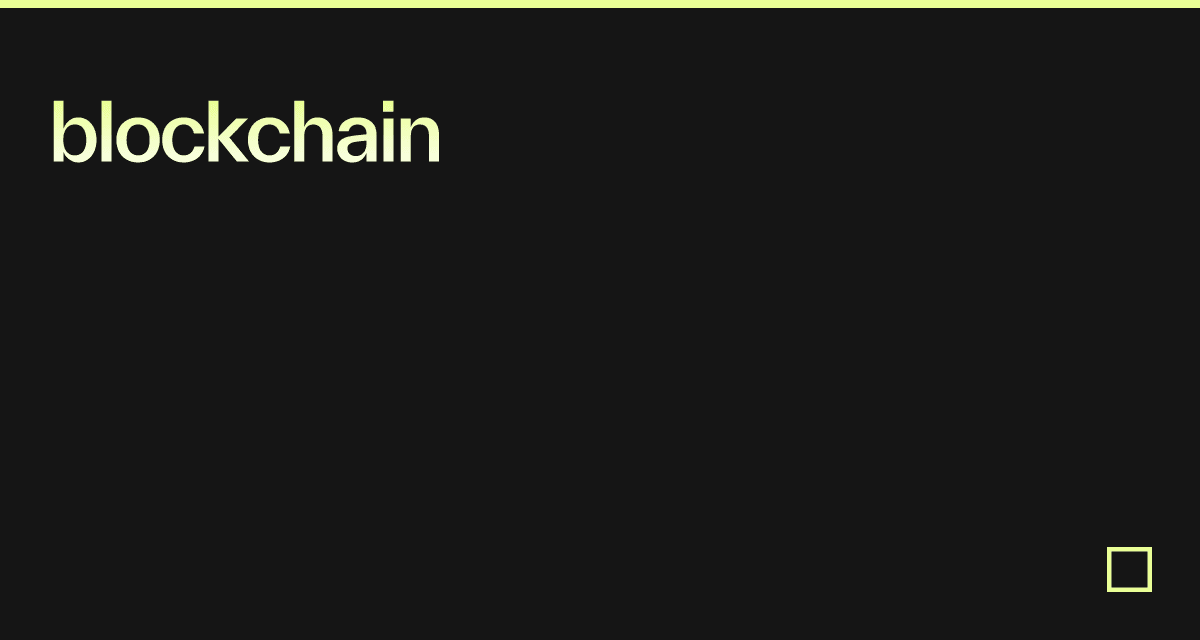 blockchain - Codesandbox