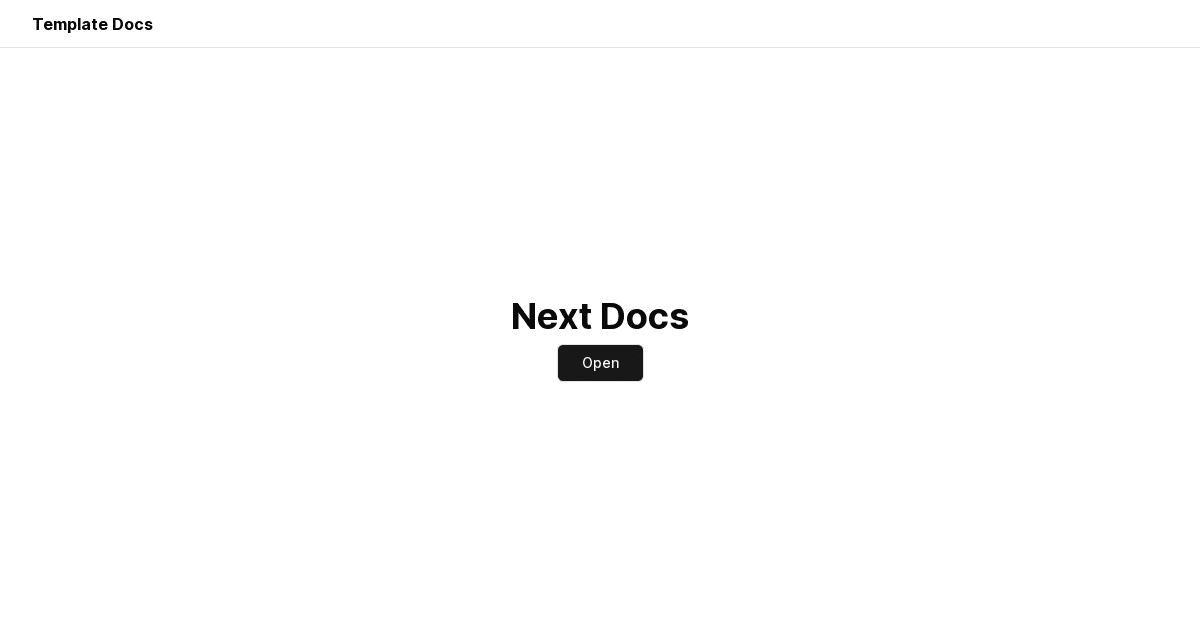 next-docs-template - Codesandbox