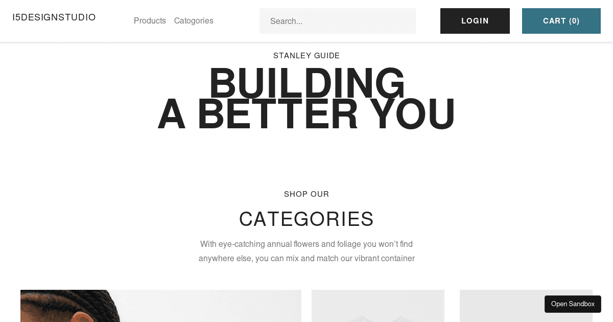 eCommerce-App - Codesandbox