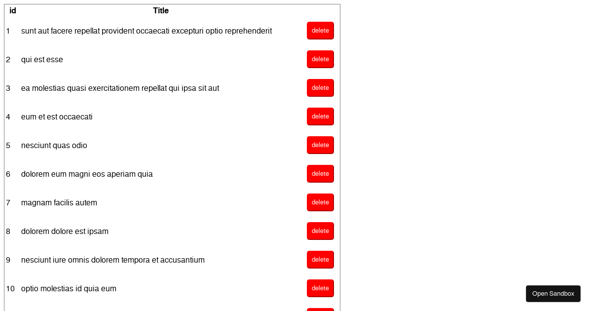 Redux saga - Codesandbox