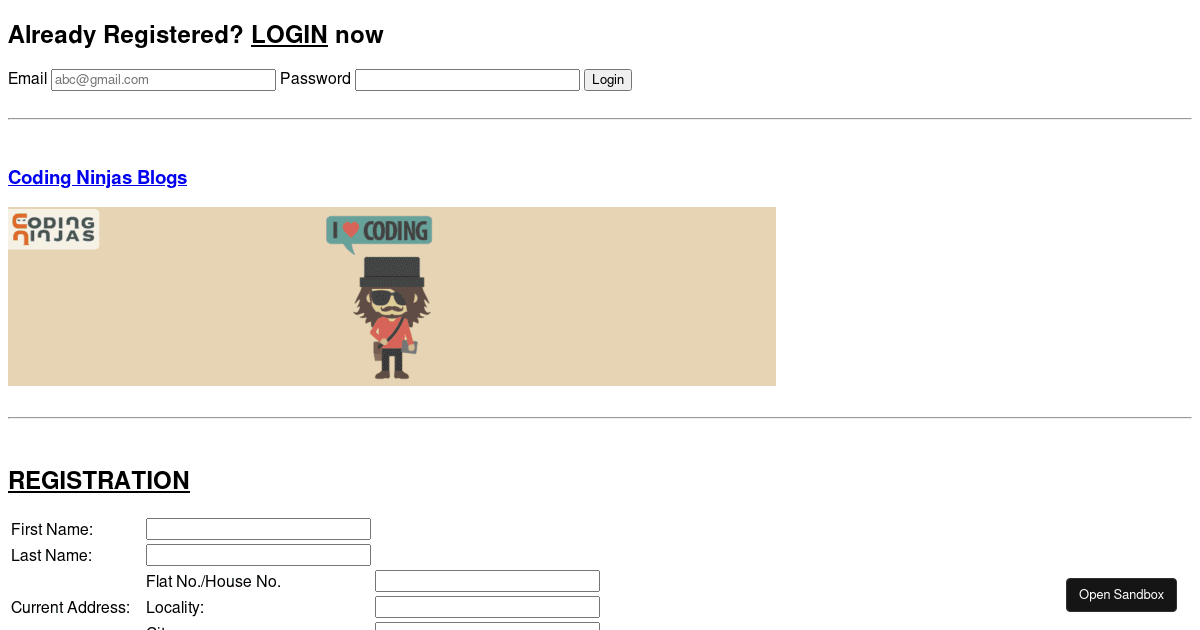 create-multiple-forms - Codesandbox