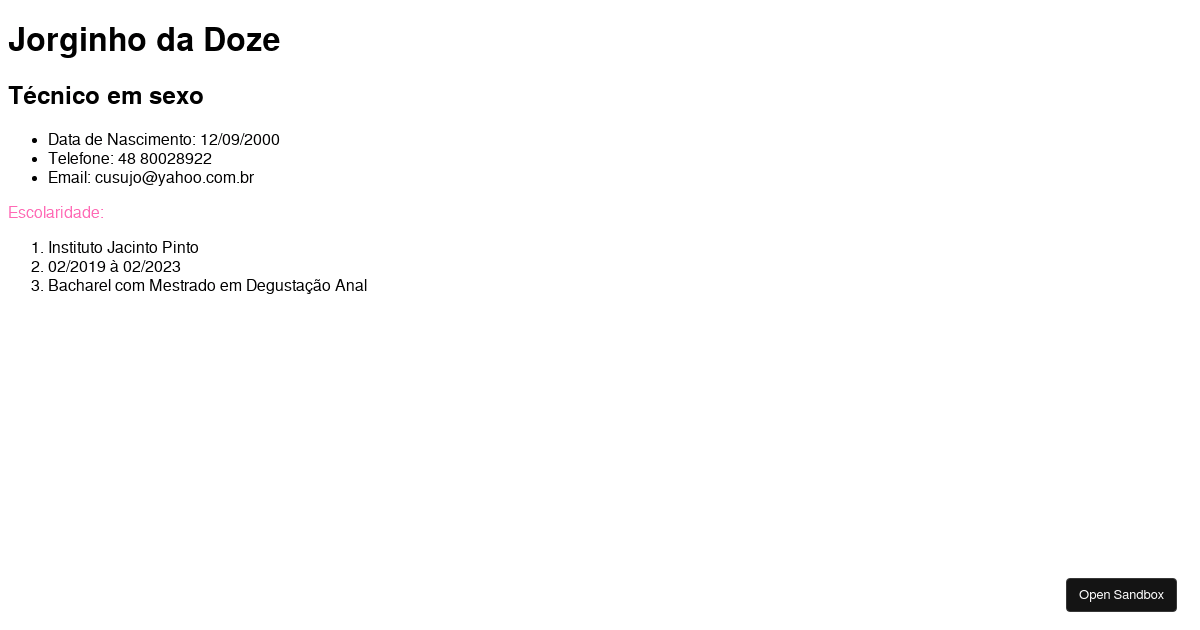 exercicios semana 1 - Codesandbox