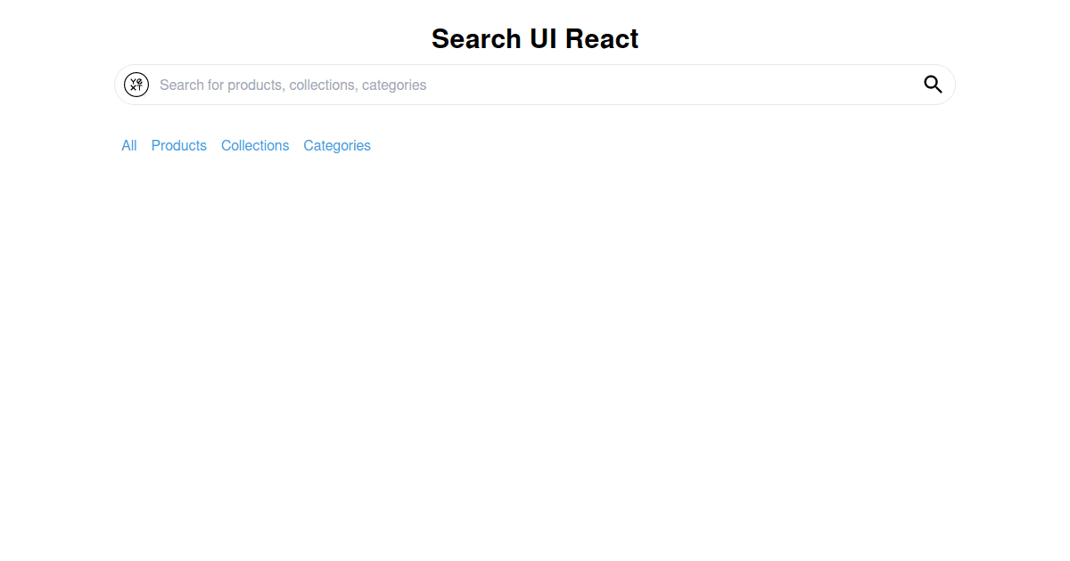 search-ui-react-sample - Codesandbox
