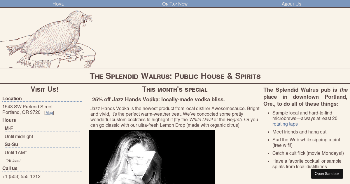 splendid-walrus-exercise - Codesandbox