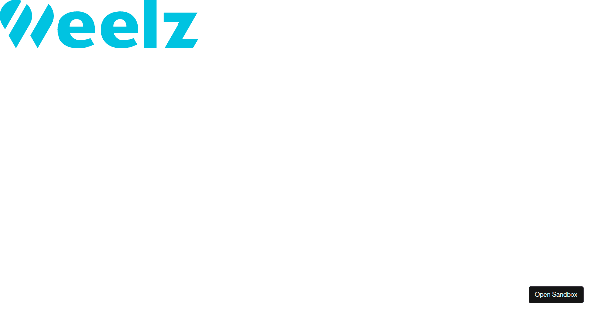 weelz - Codesandbox