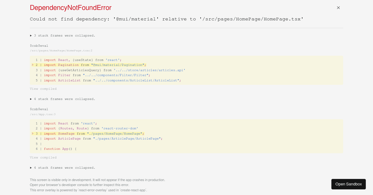 articles-test - Codesandbox