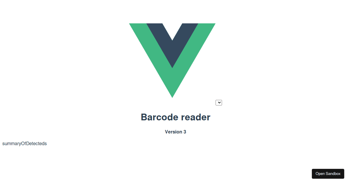vue-quaggajs-8qtus - Codesandbox