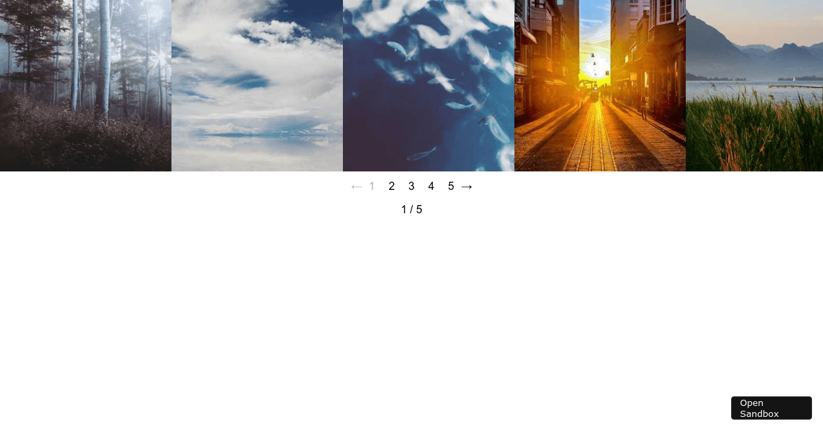 react-snap-carousel-test - Codesandbox