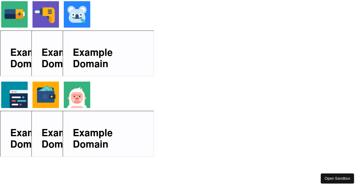 grid (forked) - Codesandbox
