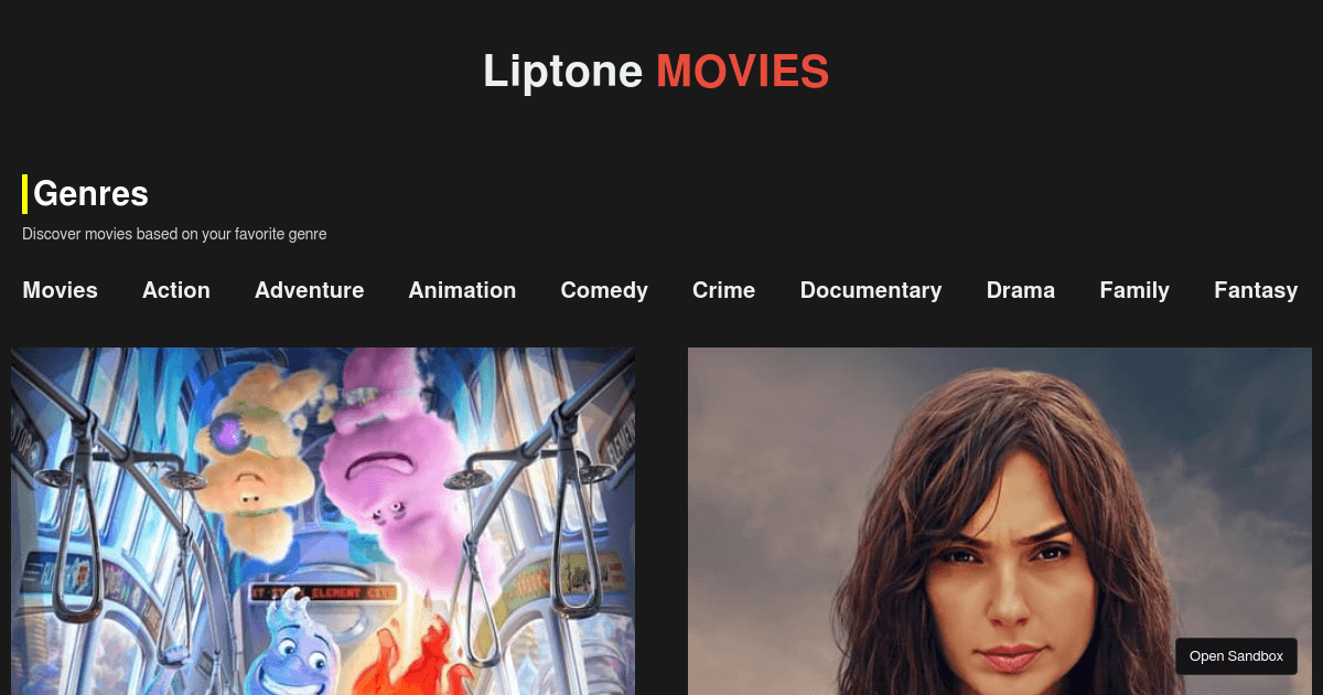 Moviedb - Codesandbox