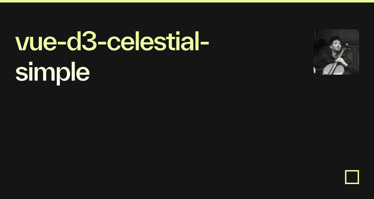 vue-d3-celestial-simple - Codesandbox