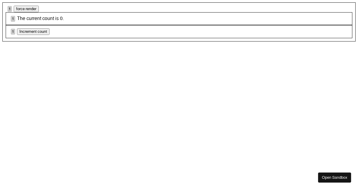 React Codesandbox Forked Codesandbox