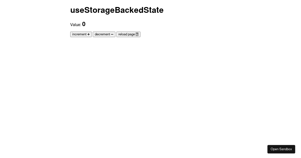use-storage-backed-state - Codesandbox