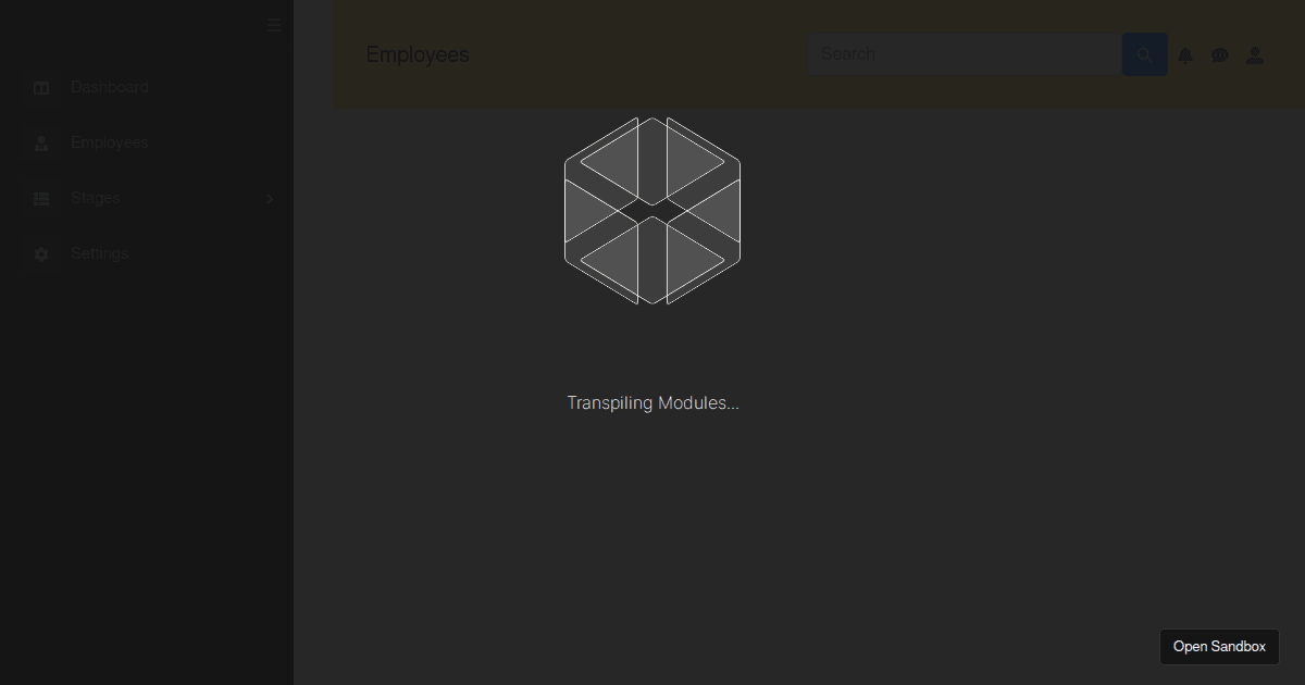 react - Codesandbox