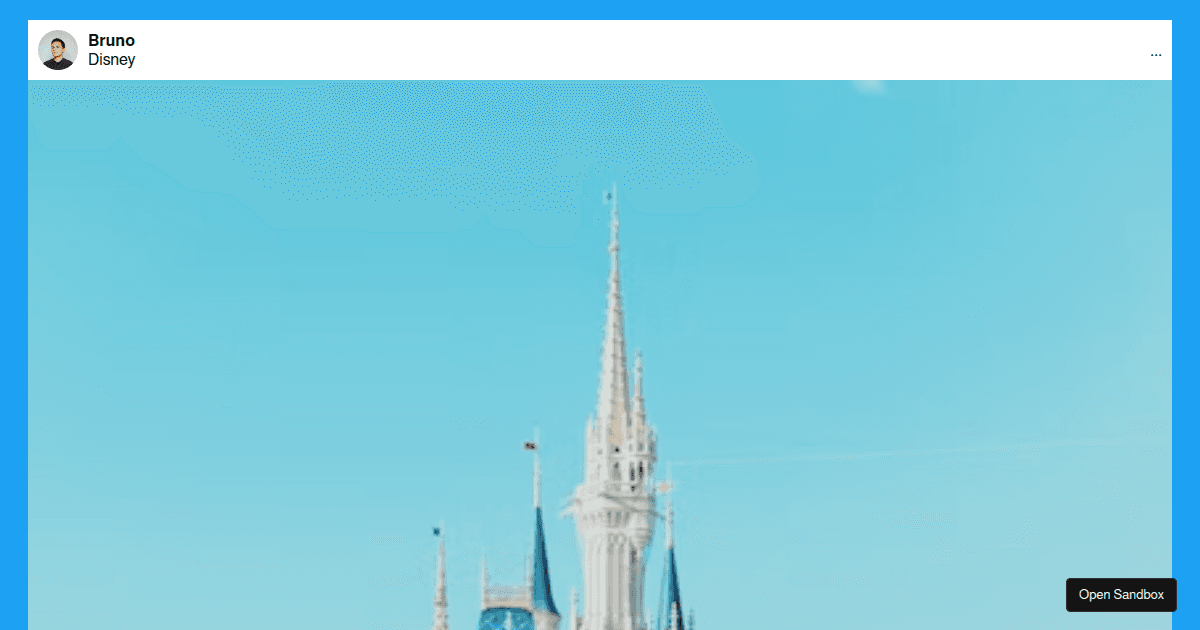 Instagram - Codesandbox