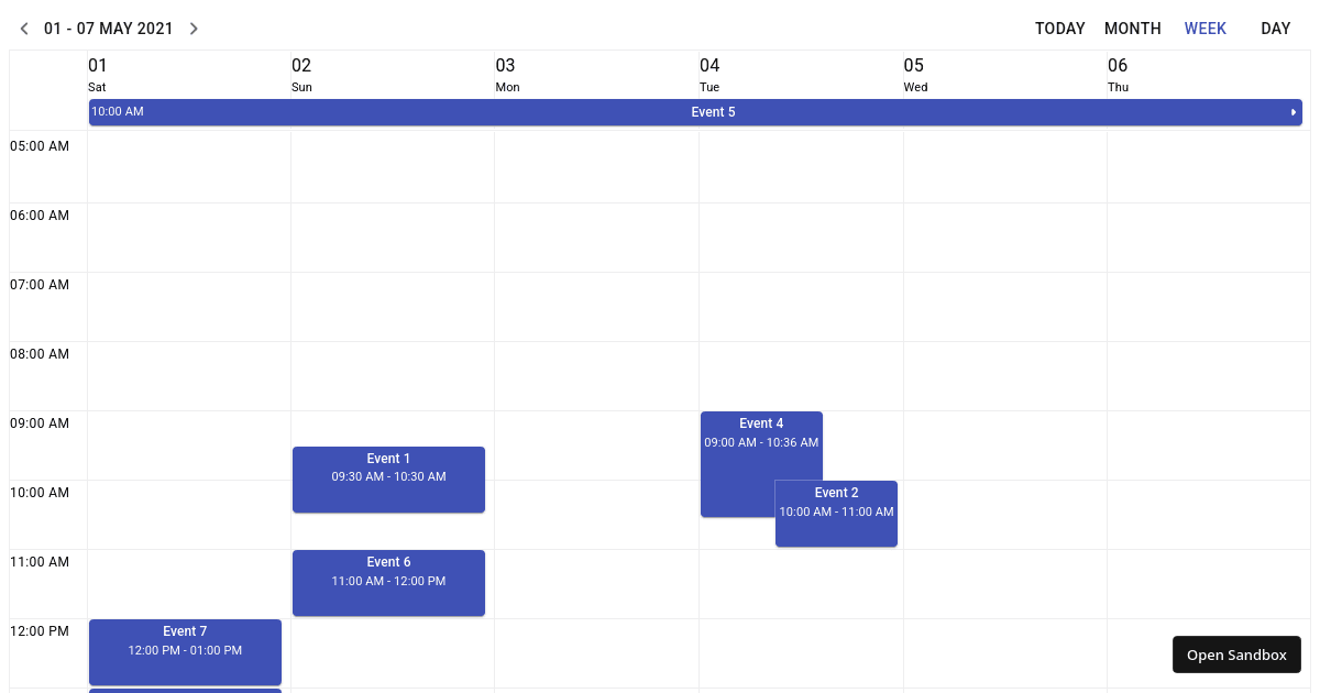 standard (forked) - Codesandbox